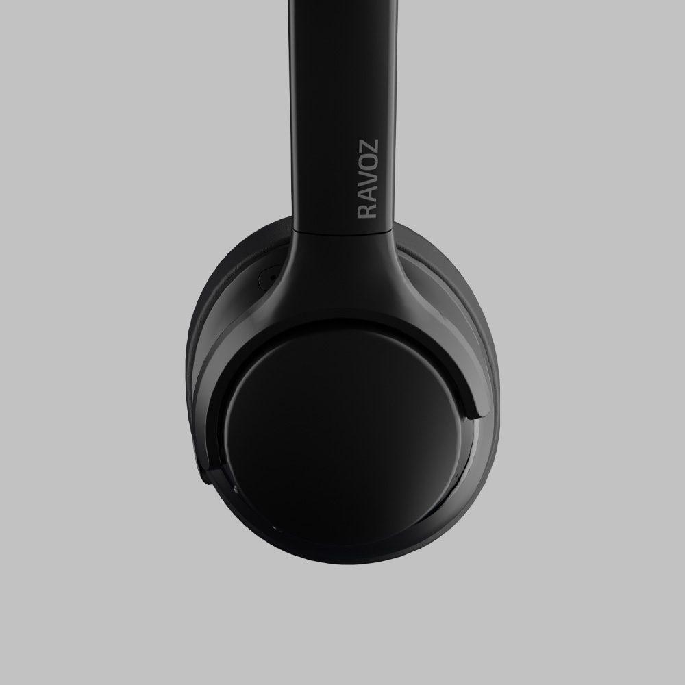 RAVOZ VOCZO NC 504 Wireless Headphone With Active Noise Cancellation ...